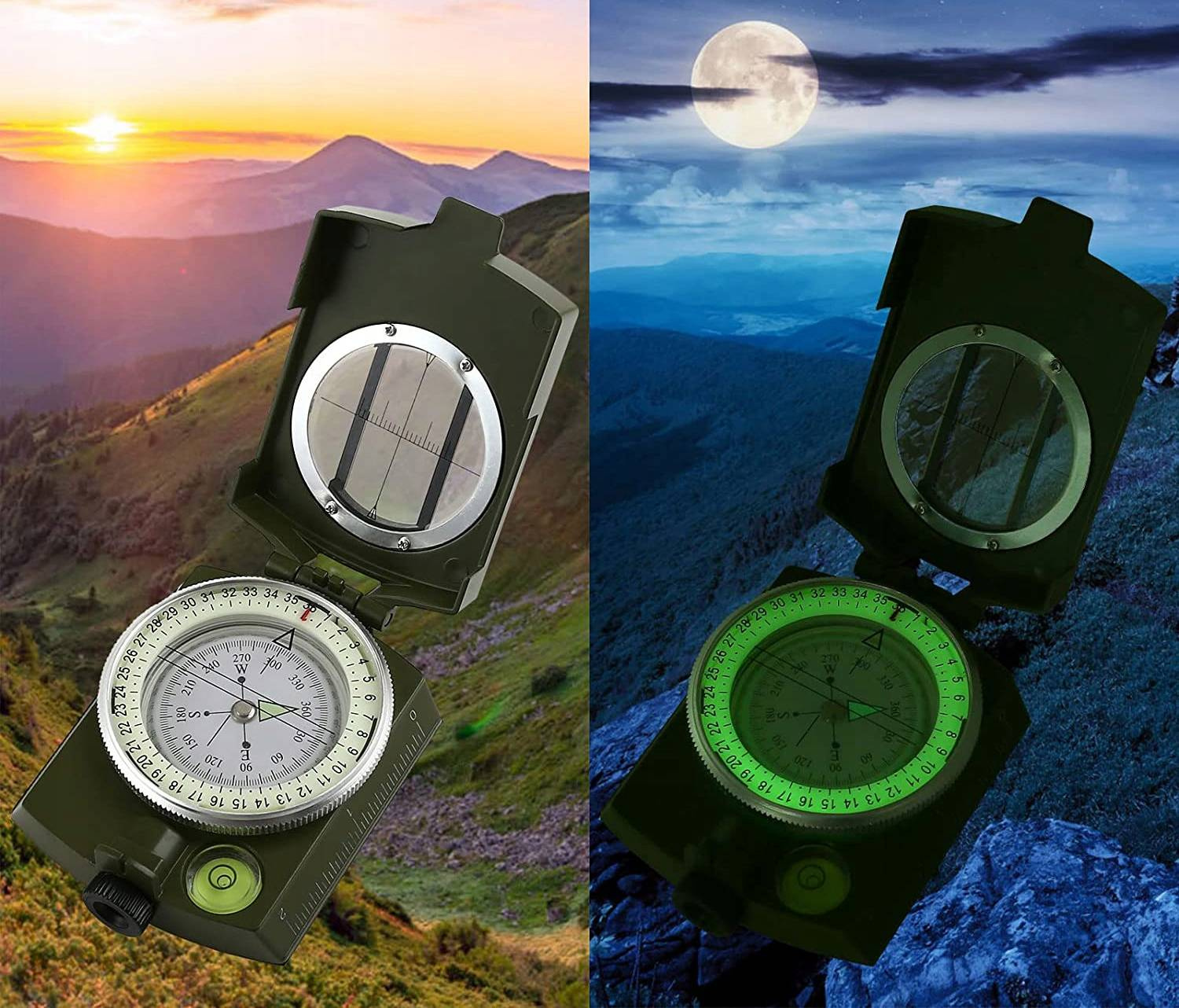 KOMPAS PRYZMATYCZNY BUSOLA | SPORT I TURYSTYKA \ TURYSTYKA | PRO-TECH ...