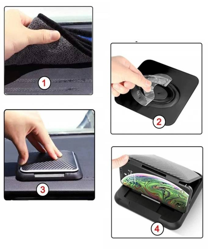 UCHWYT SAMOCHODOWY NA TELEFON NA KOKPIT AUTA | MOTORYZACJA \ GADŻETY ...